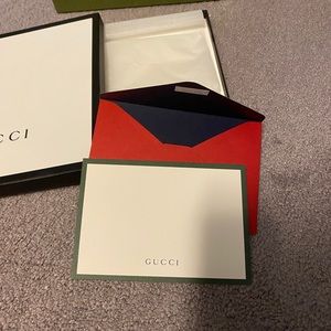 Bags | Authentic Gucci Box Bag And Card | Poshmark